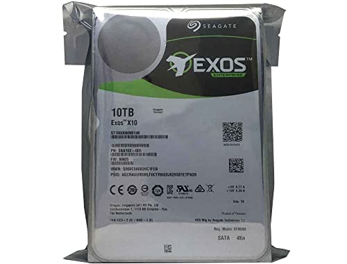 Seagate ST10000NM0146 10TB SATA 6Gb s Enterprise HDD 7200RPM 256MB Helium 4Kn (Renewed)