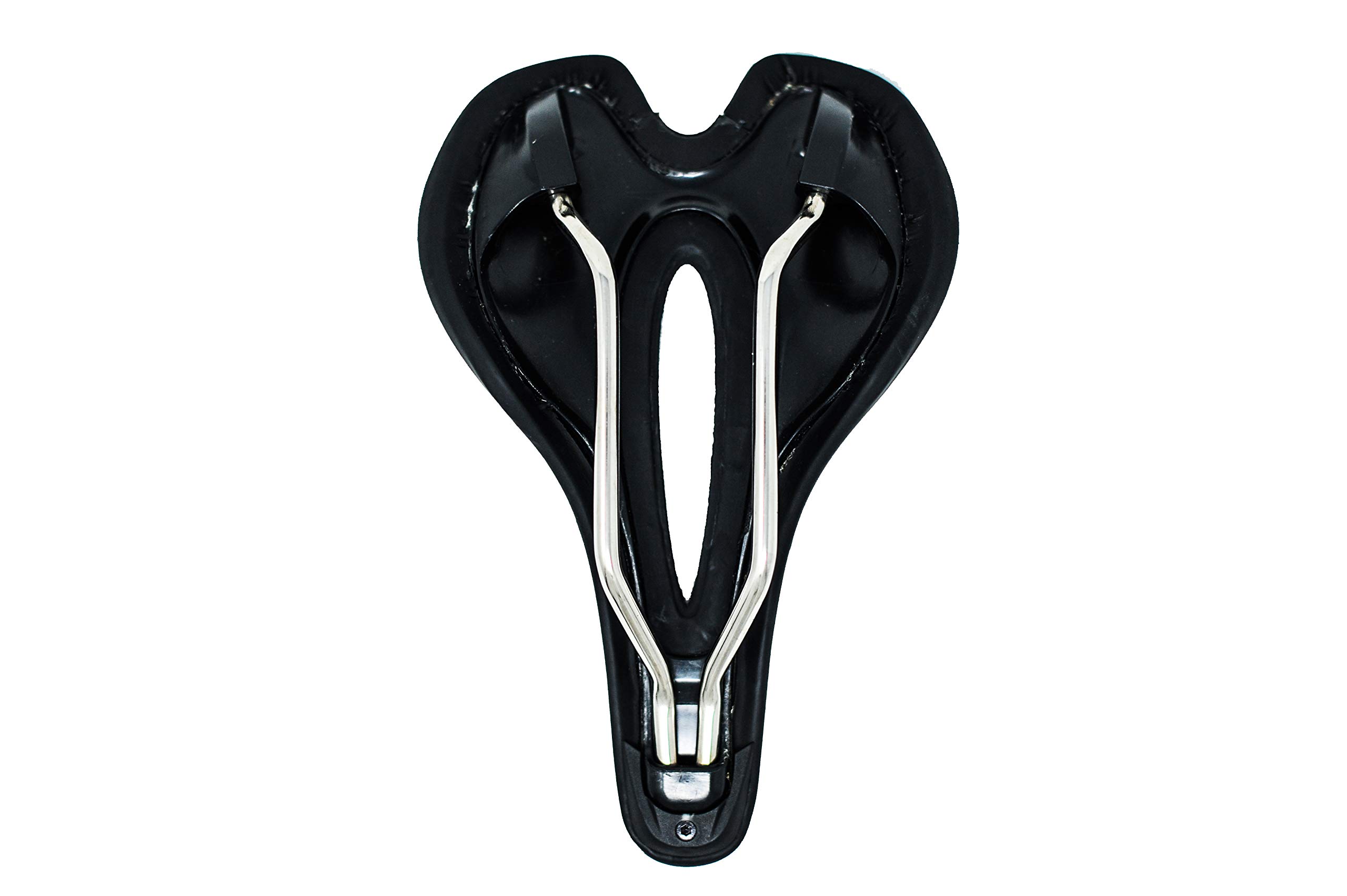 Sage Beccus Bike Saddle | Titanium Rails Bicycle Comfort Cushion Seat | Mountain Road Bikes Padded Cycling Seats | Men and Women Exercise Performance Cycle Accessories (143mm)