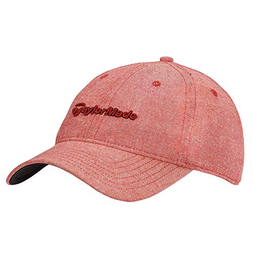 TaylorMade Men's Lifestyle Tradition Relaxed Adjustable Hat, Black, One Size