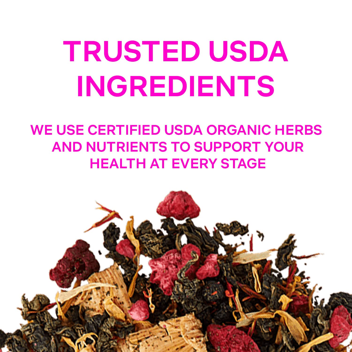 Secrets Of Tea Relaxation Tea - Natural USDA Organic Caffeine-Free Herbal Tea with Lavender, Chamomile Herbal Tea - 20 Count(1 Pack)