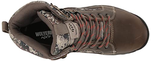 Wolverine Men's Sightline Waterproof Insulated Mid Calf Boot, Gravel/Timber, 9.5