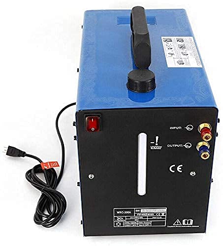 TIG Cooler Welder Water Cooler 10L Tank Mi-ller Cooler 110V Water Cooled TIG Welder Torch Water Cooling Machine System WRC-300A