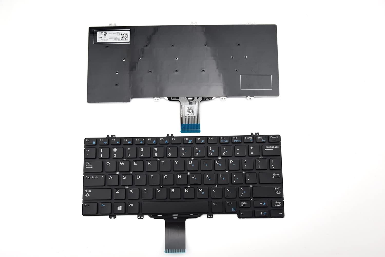 Replacement Laptop No Backlight Keyboard for DELL Latitude 5280 5288 5290 5289 7280 7290 7389 2 in1 E5280 E7280 E7380