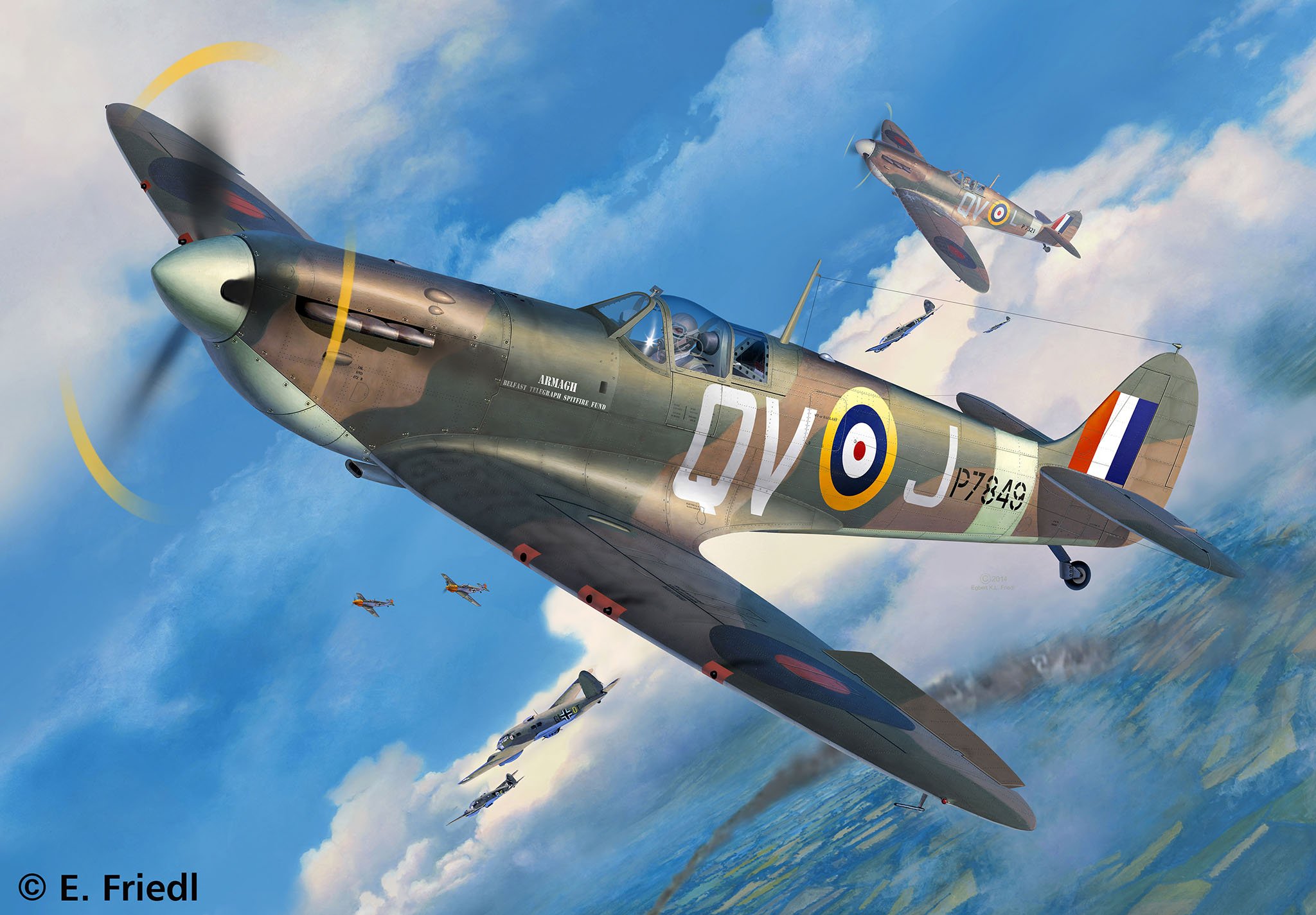 Revell of Germany 03986 Spitfire MK.lla Model Kit