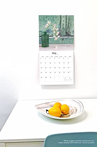 Seaside Solitude 2022 12 x 12 Inch Monthly Square Wall Calendar by Brush Dance, Nature Inspiration Seashore