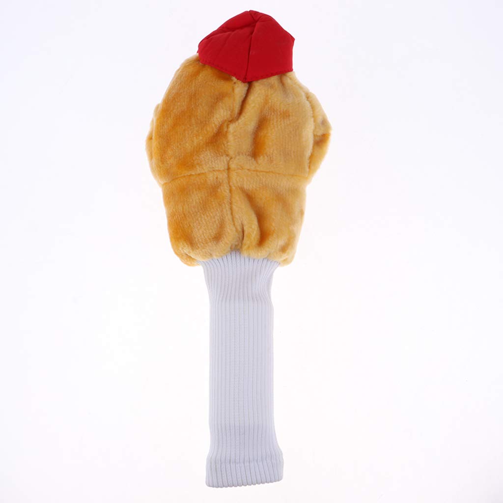 T TOOYFUL Golf Driver Headgear Golf Club Chicken Cover, Type 1