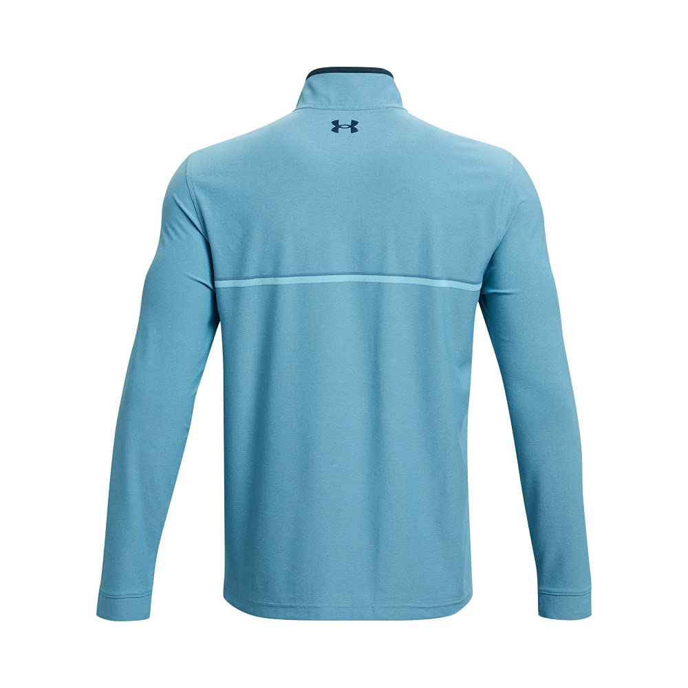 Under Armour Men's Playoff 2.0 1/4 Zip T-Shirt, Blue Flannel (597)/Blue Note, Small