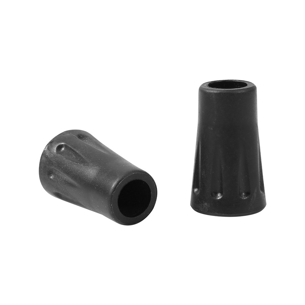 Rubber Leg Tips,Rubber Chair Feet,Rubber Chair Legs S Chair Tips 12Pcs Black Rubber Long Head Rod Protector for Walking Hiking Trekking Poles Leki Rubber Walking Tip Leki Rubber Walking Tip