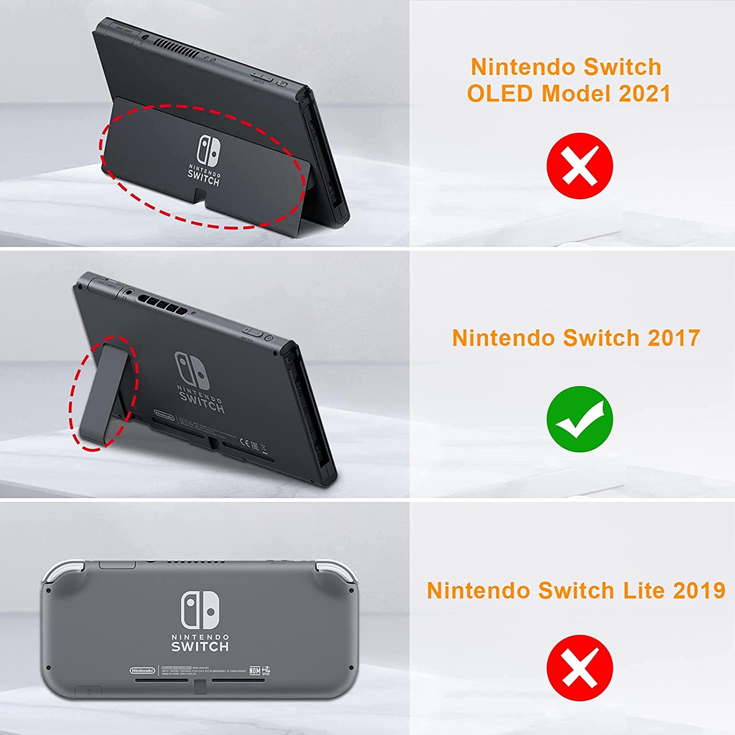 WowChic for Nintendo Switch Silicone Bubble Case Cute Kawaii Funny Design for Kids Girls Boys Teen Switch Controller Controllers Cases Carrying Travel Protective Cover for Nintendo Switch (Blue Red)