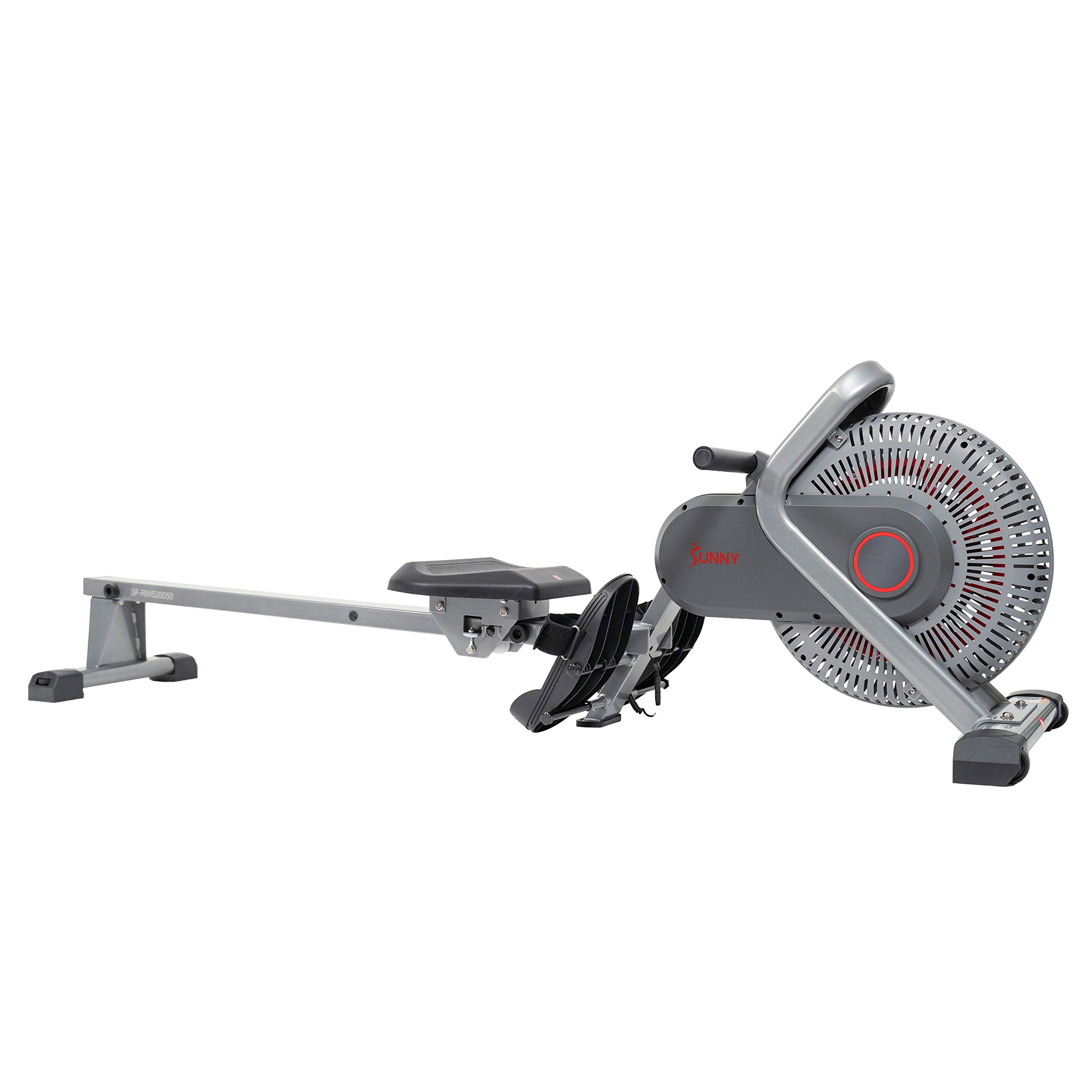 Sunny Health & Fitness Air Fan Rowing Machine Ergometer - SF-RW520050
