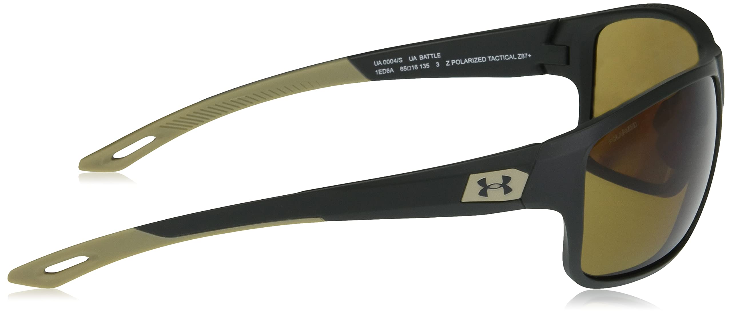 Under Armour Mens Under Armour Male Style Ua 0004/S Sunglasses, Green/Polarized Brown, 65mm 16mm US