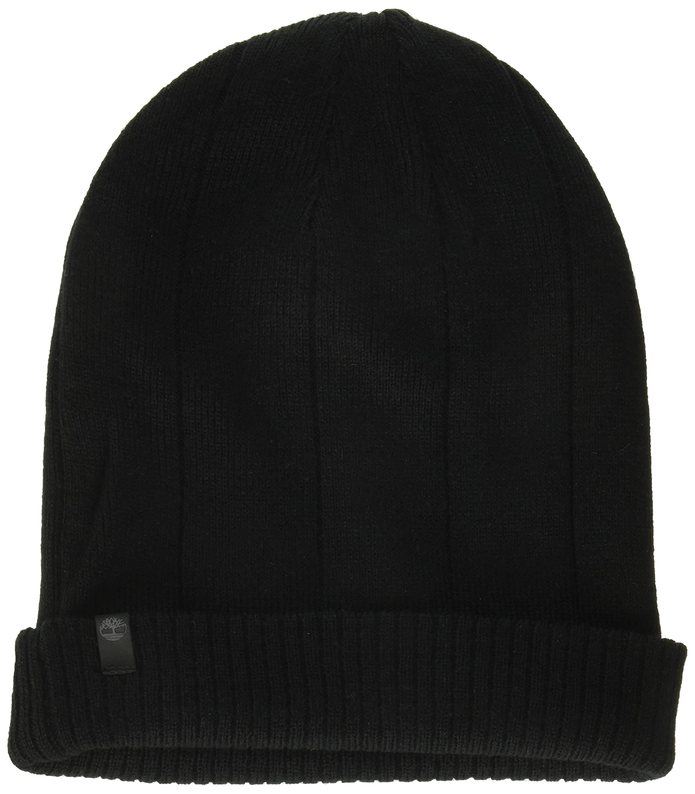 Timberland Men's Solid Beanie with Drop Needle, Peacoat, One Size