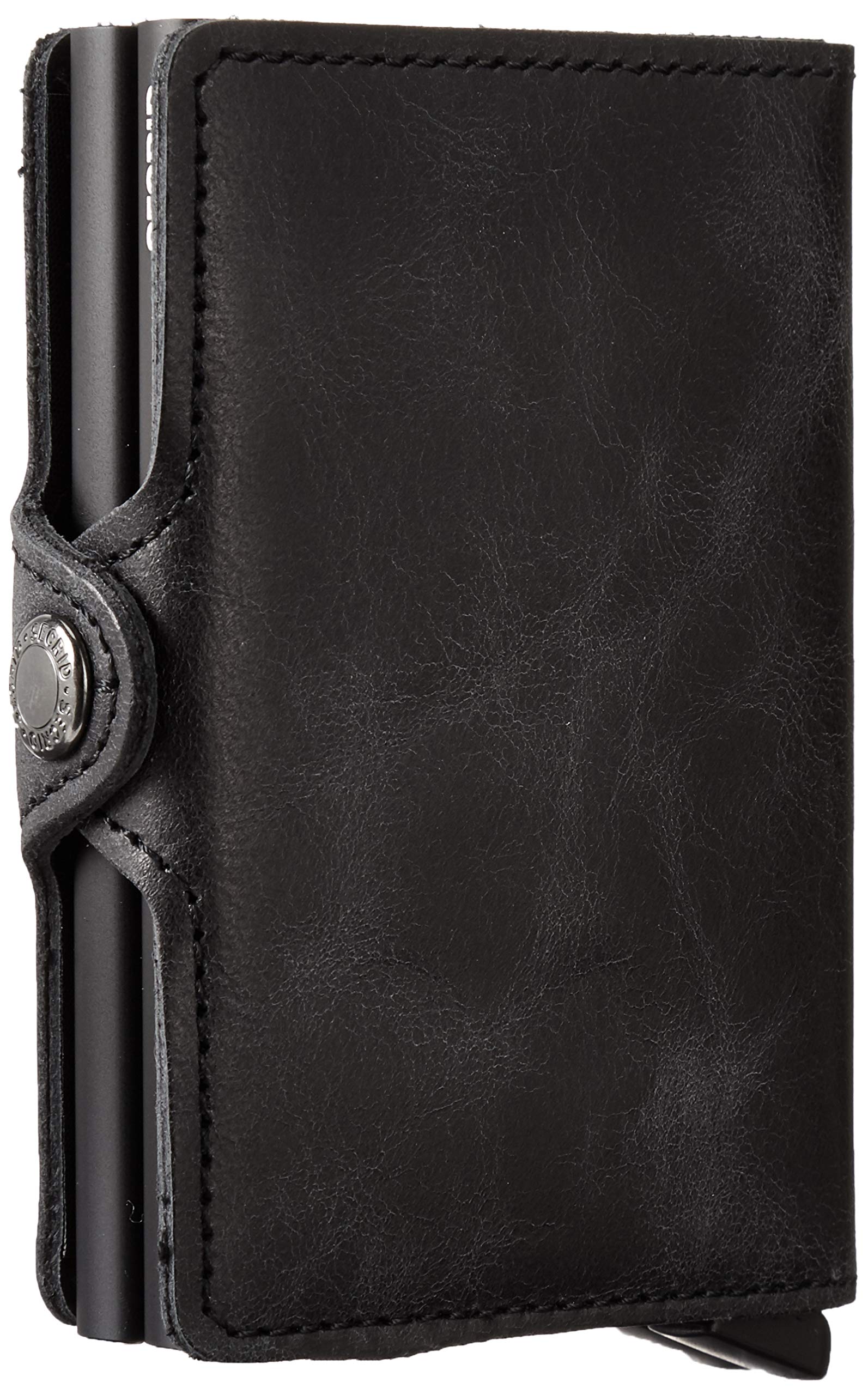 SECRID - Secrid Twin Vintage Black Leather With Black Card Protector Wallet