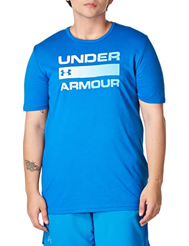 Under Armour Men's Team Issue Wordmark Short-Sleeve T-Shirt, Cruise Blue (899)/Fresco Blue, X-Large