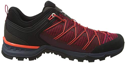 Salewa Women's Trekking & Hiking Boots High Rise Hiking Shoes, Virtual Pink Fluo Coral 6157, 9.5