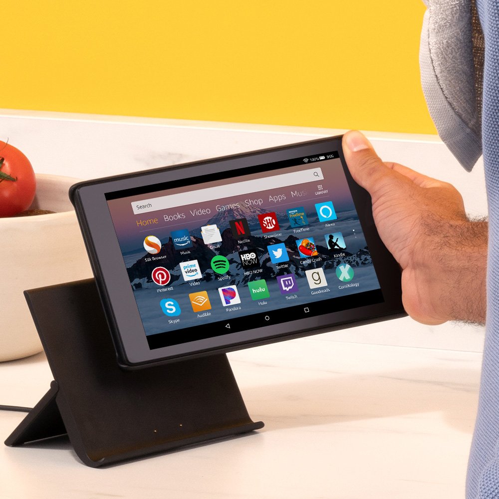 Show Mode Charging Dock for Fire HD 8 (Not compatible with 2020 10th generation Tablet, only compatible with 7th and 8th Generation Tablets – 2017 and 2018 Releases)