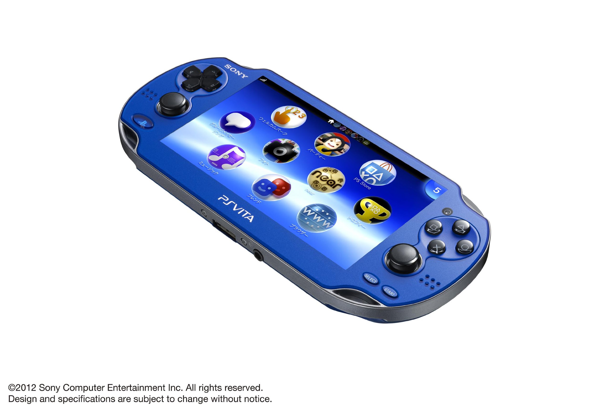 PlayStation Vita, WiFi Sapphire Blue, Japanese Version