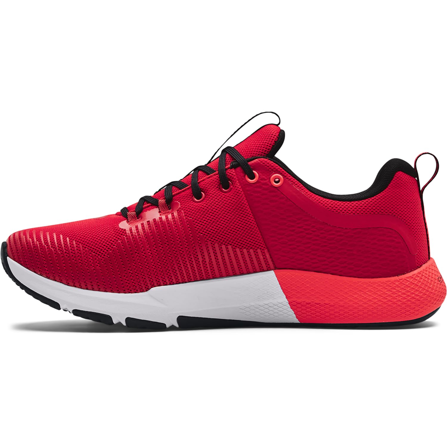 Under Armour Men's Charged Engage Cross Trainer, Red (601)/White, 14