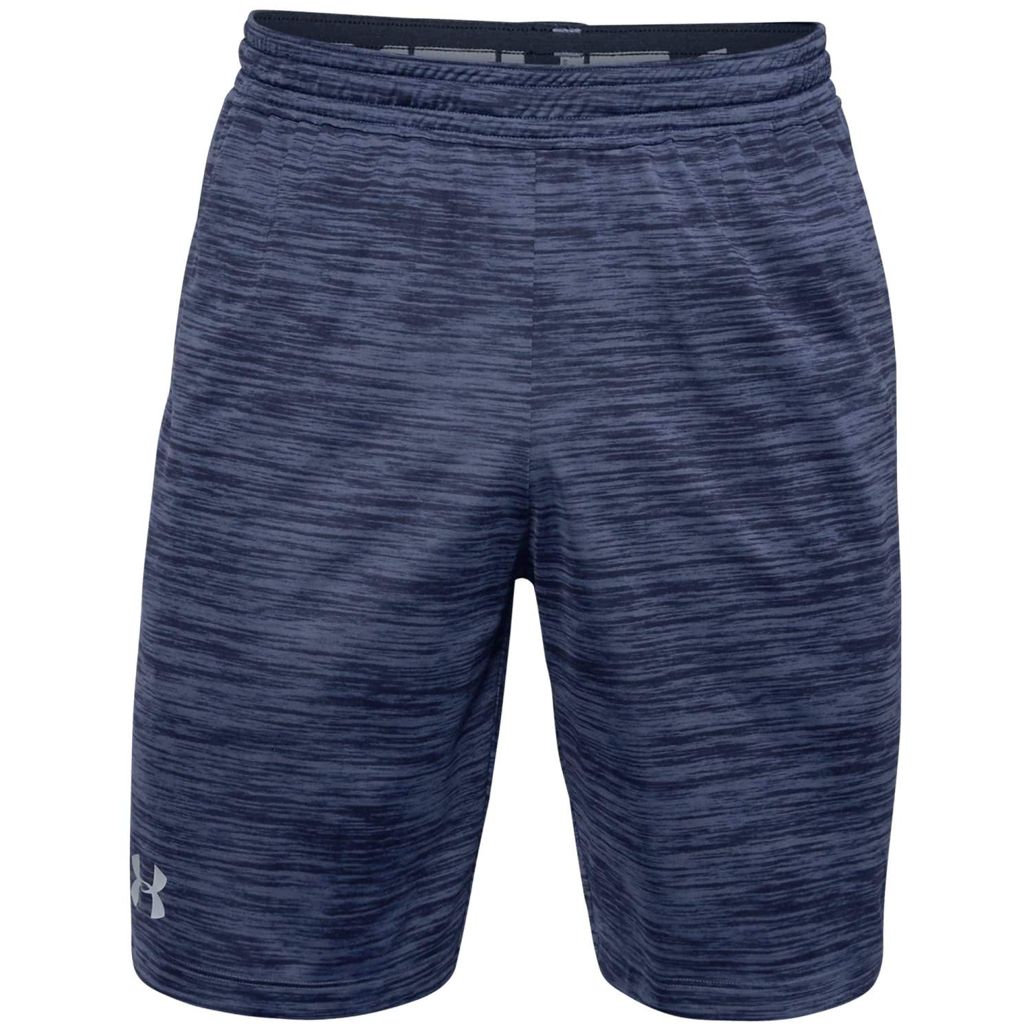 Under Armour Men's MK1 Twist Shorts, Blue Ink (497)/Mod Gray , Medium
