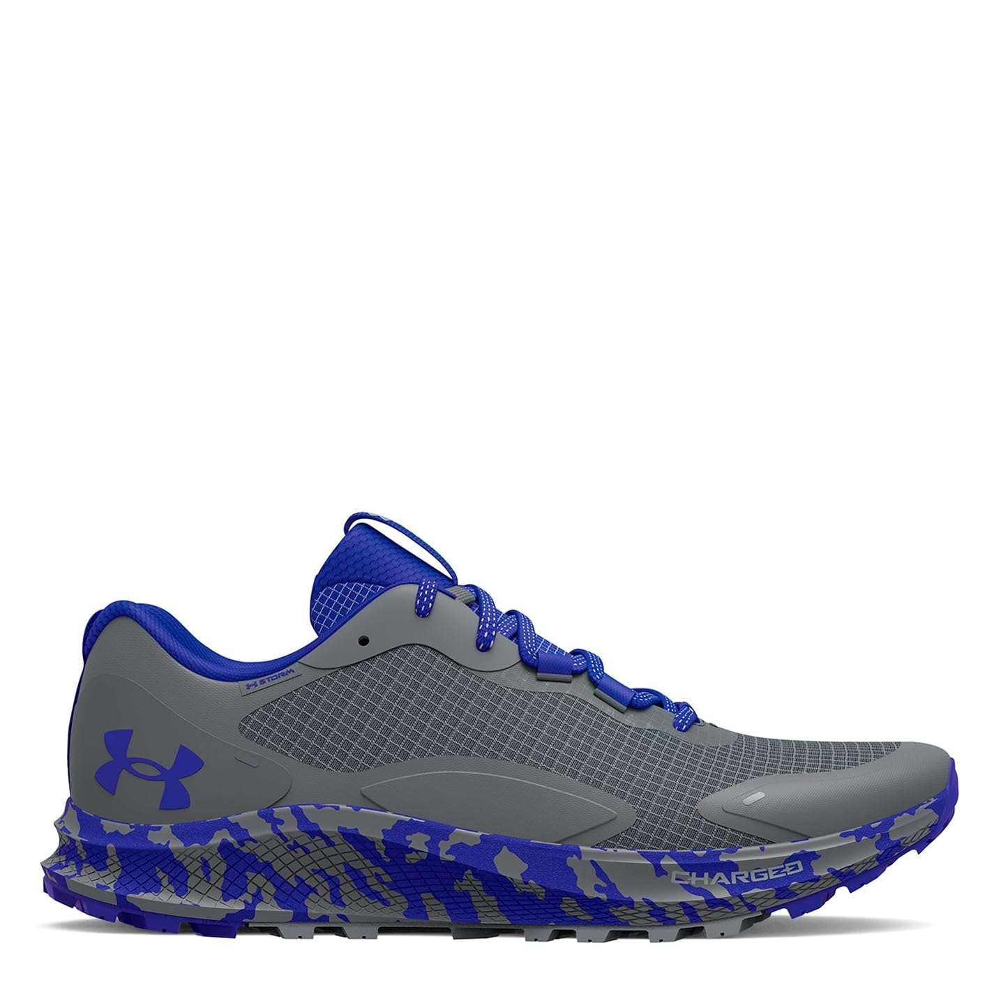 Under Armour Men's Charged Bandit 2 SP, Pitch Gray/Royal Blue, 10.5 Medium US