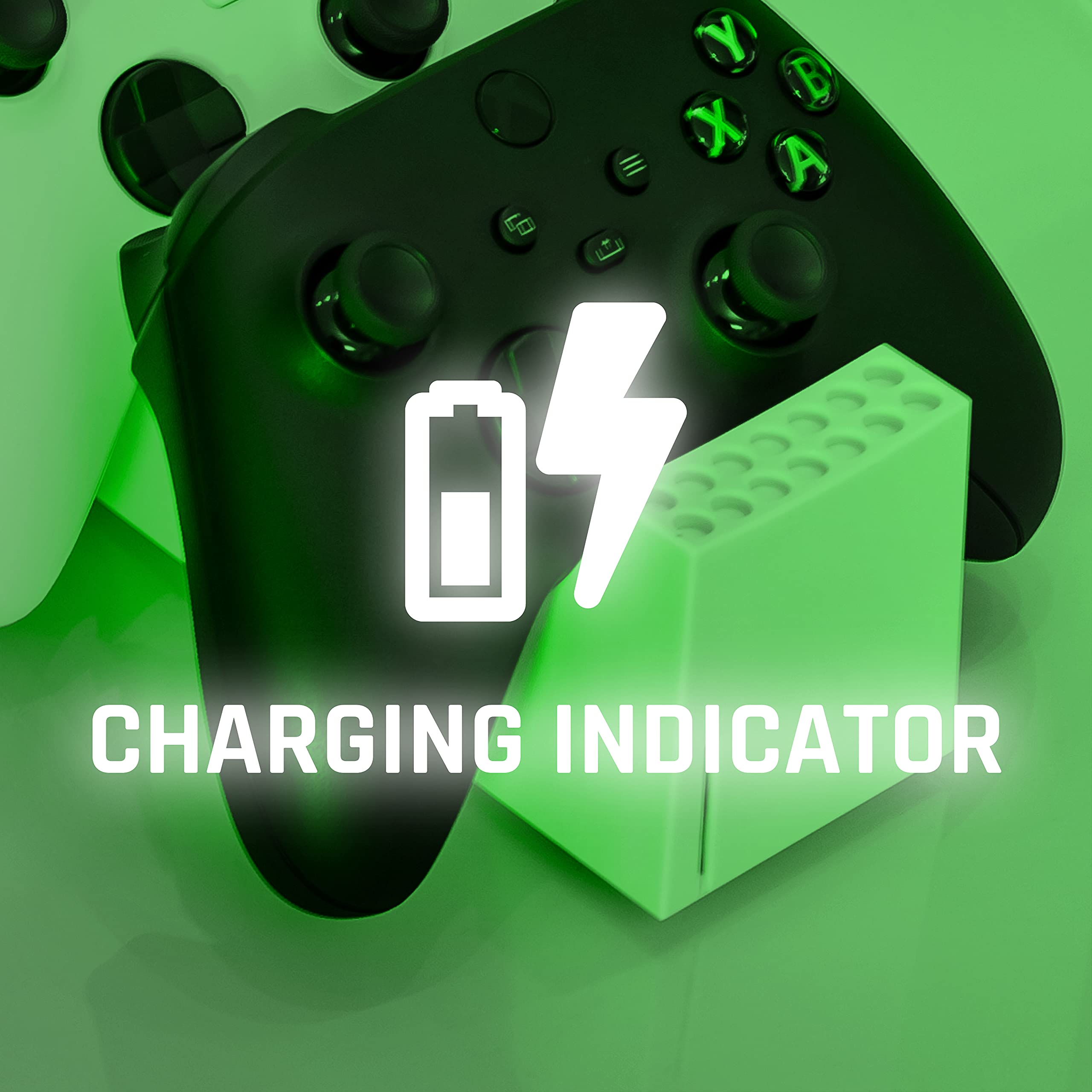 Snakebyte Xbox One Twin Battery Pack REV. 2 - 2 Rechargeable Battery Packs for Xbox One, S, Xbox One X and Elite Controllers (White) - Xbox One Battery Pack