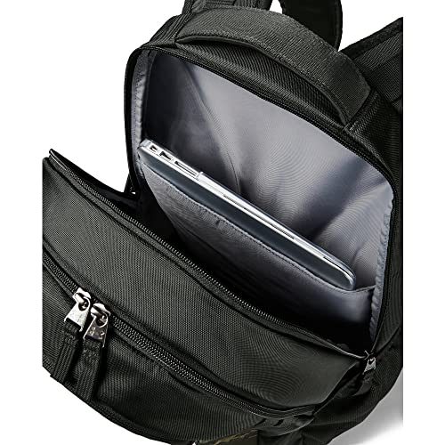 Under Armour Unisex-Adult Hustle 5.0 Backpack , Baroque Green (311)/Black , One Size Fits All