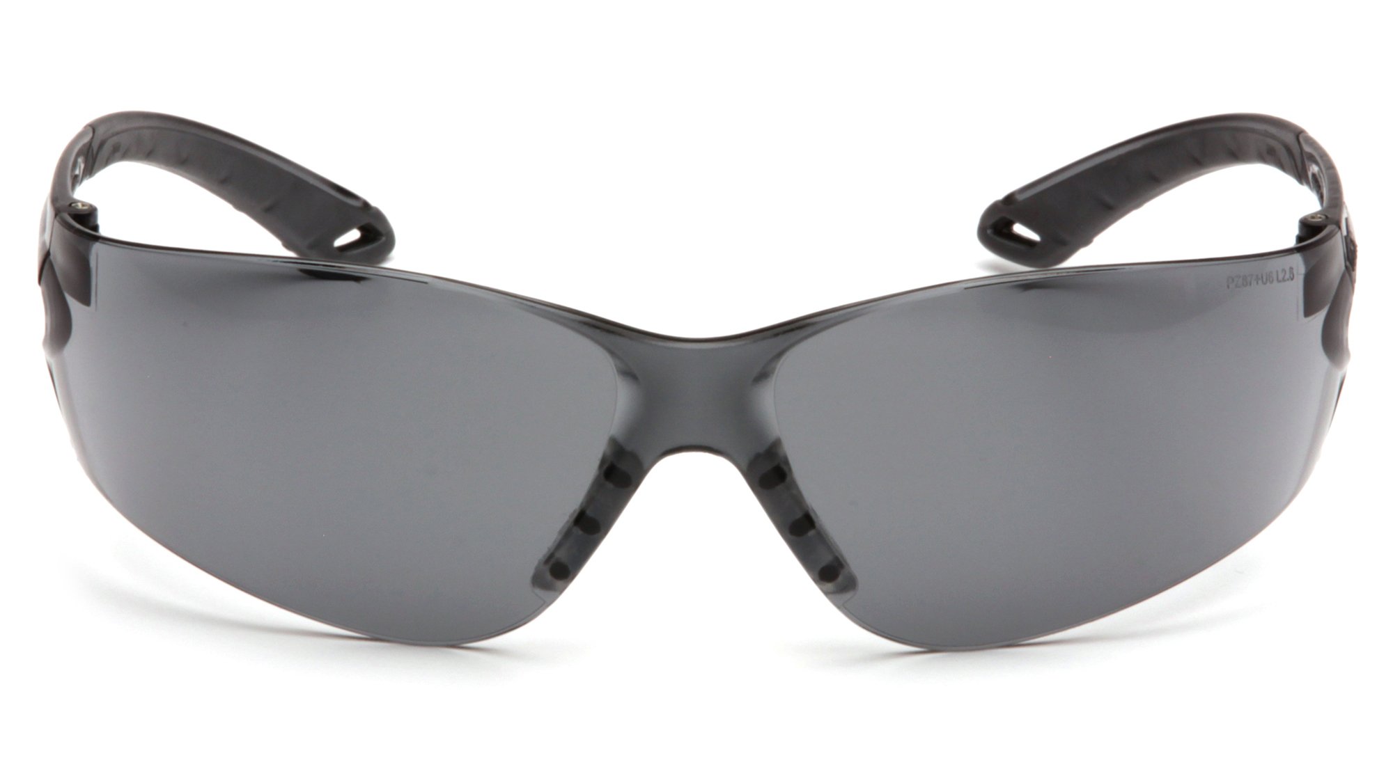Pyramex S5820ST Itek Safety Glasses Gray Temples w/Gray Anti-Fog Lens (12 Pair)
