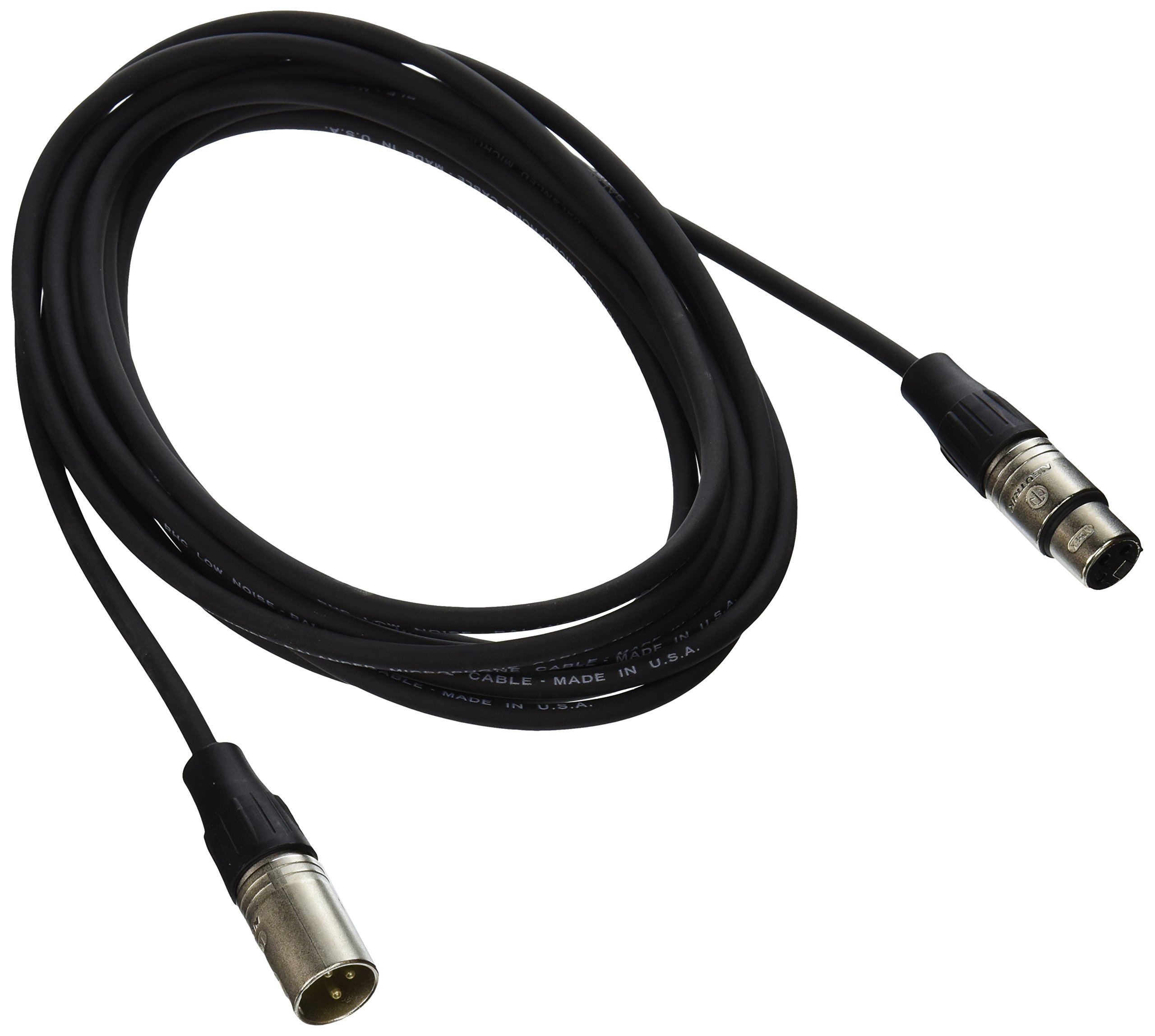 Rapco Horizon N1M1-15 Stage Series M1 Microphone Cable Neutrik Connectors 15-Feet