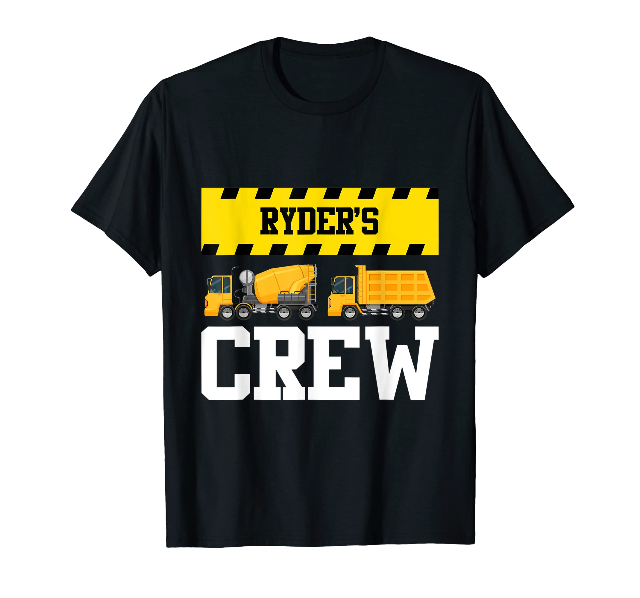 Ryder Construction Crew Custom Dumptruck Dump Truck T-Shirt