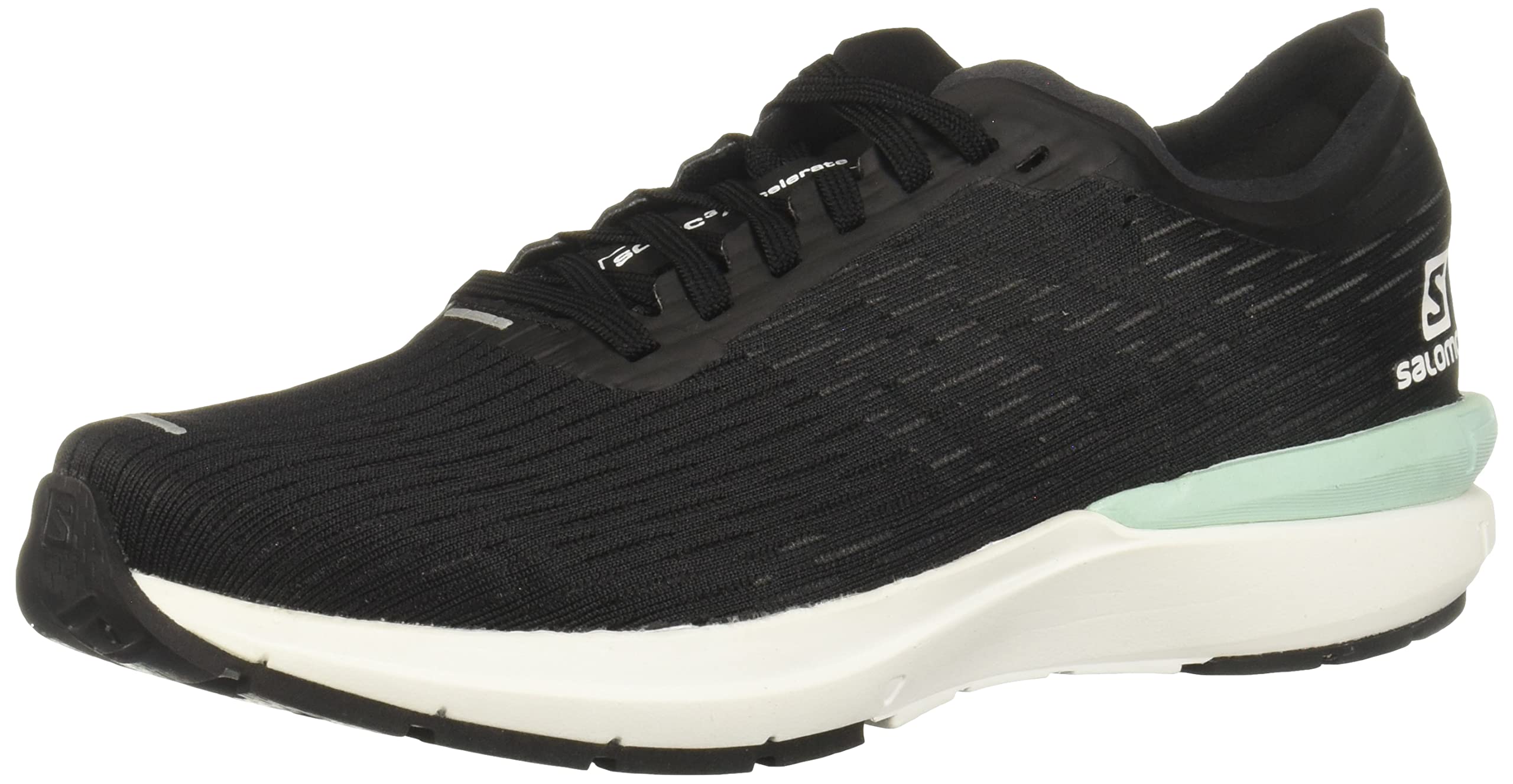 Salomon, Sonic 3 Accelerate Women's, Black/white/quiet Shade, 11.5