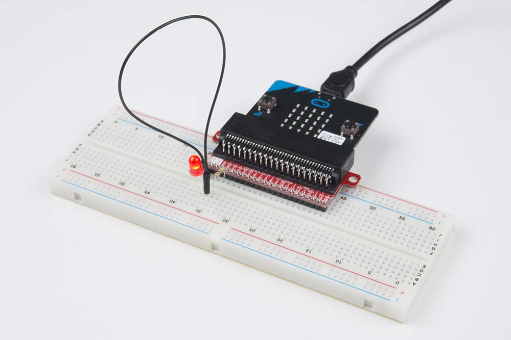 SparkFun Inventor's Kit Bridge Pack for Micro:bit v1 (not Included) Start Learning Programming Electronics Use for Education Classroom MakerSpace Library at Home Learning No Solder Eleven Experiments