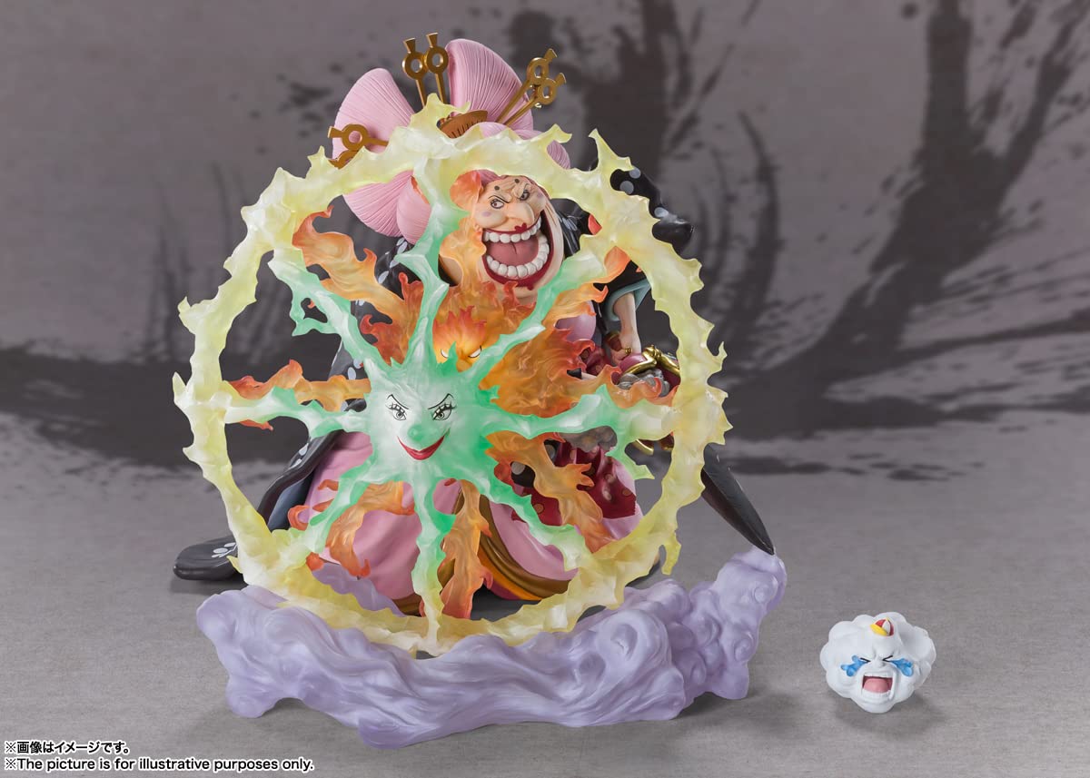 TAMASHII NATIONS - One Piece - GOL.D.Roger-Kamusari, Bandai Spirits FiguartsZERO Collectible Statue