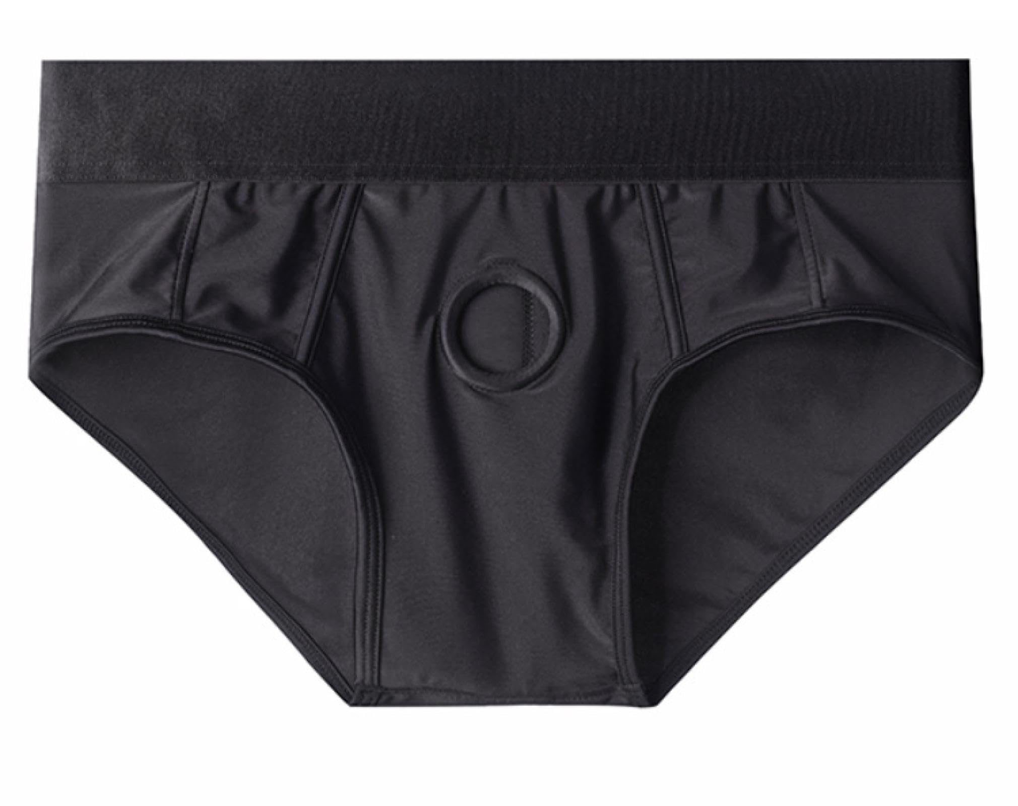 Same Sex Lingerie with Single Hole Drawstring Pants can accommodate Dildo