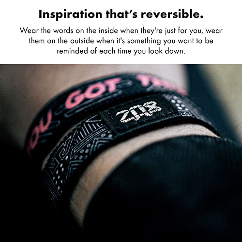 ZOX Bracelets β You Got This | Stretchy Elastic Band with Motivational Affirmations and Beautiful Artwork, Great Gift for Men, Women, and Kids (Small)