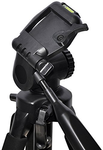 Pro 72” Tripod 3-way Panhead Tilt Motion w/Bubble Level + Wireless IR Shutter Release + MORE for Nikon D3300 D3400 D5300 D5500 D5600 D7200 D7500 D610 D700 D750 D810 D810A D850 P900 P610 P530 Cameras