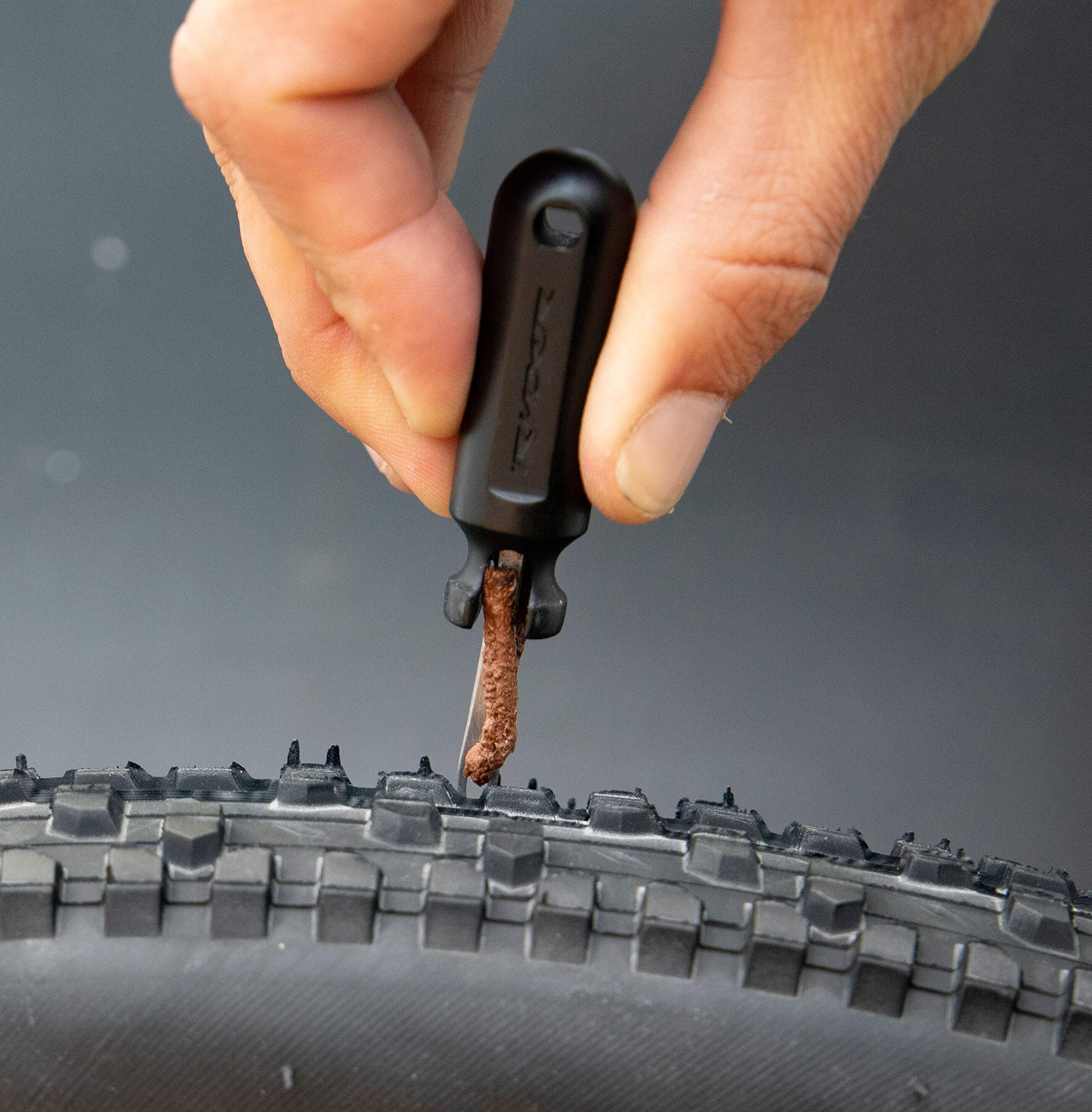 Ryder Cycling Slug Plug Tubeless Tire Repair Kit, Black