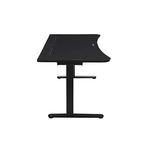 RESPAWN RSP-1063 Table Mouse Pad, Gaming Computer Desk, 63 in, Black