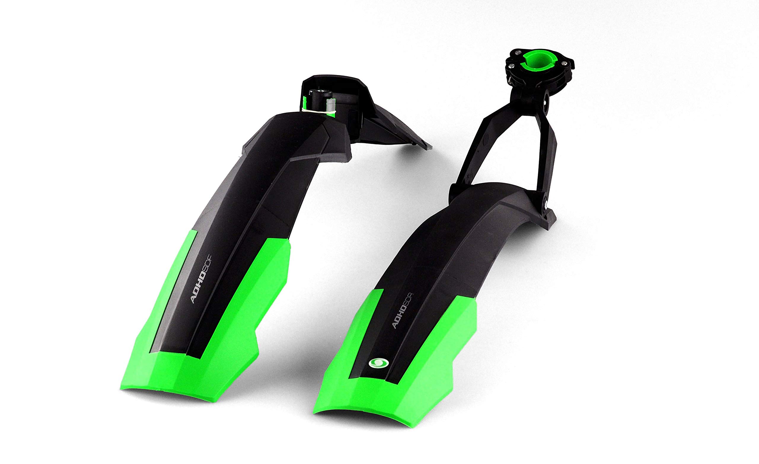 Simla ADHD Unisex Adult Mudguards, Black/Green, 26-27.5 Inches