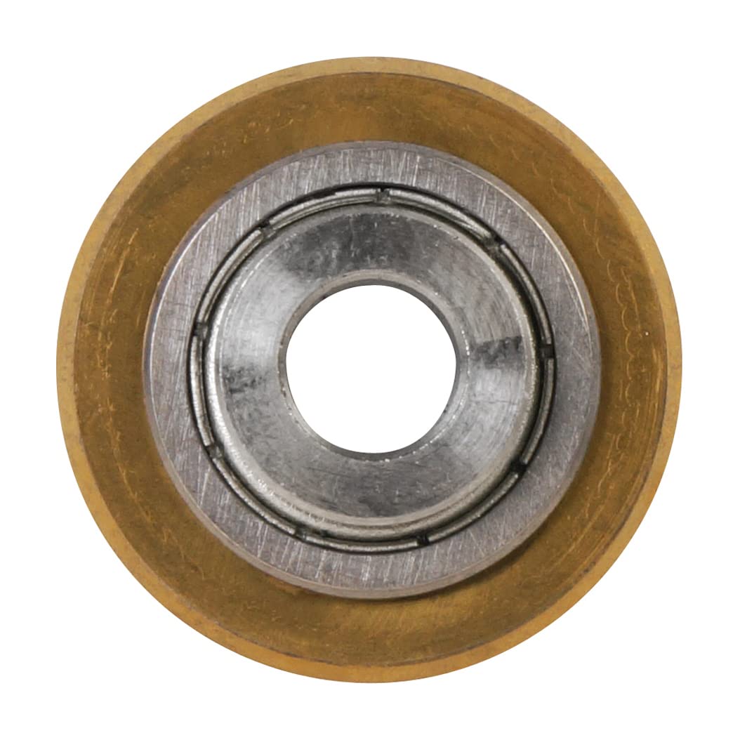 QEP 21125 QEP Tungsten-Carbide, Tile Cutter Replacement Wheel for Models 10630 and 10900, 7/8-Inch, Titanium-Coated