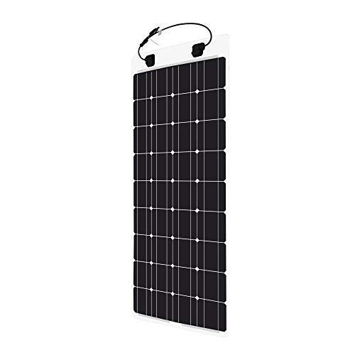 Renogy 100 Watt 12 Volt Extremely Flexible Monocrystalline Solar Panel (Renewed)