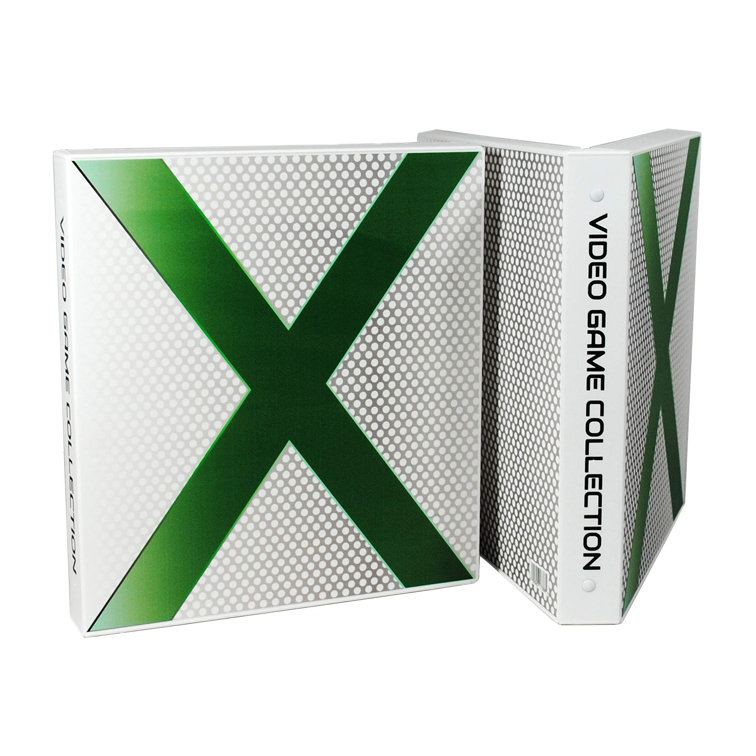 UniKeep High Capacity Xbox Themed Disc Storage Case - Holds 80 Xbox Video Games