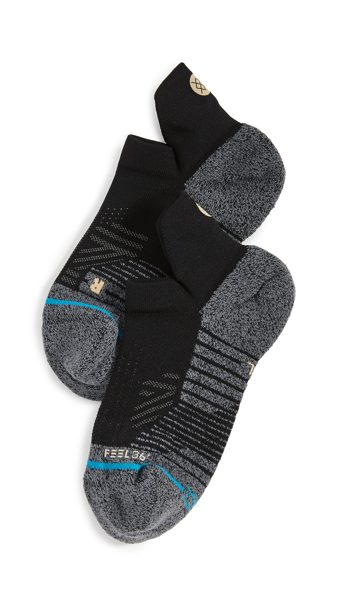 Stance Men's Low Sock Athletic TAB ST, Black, Small