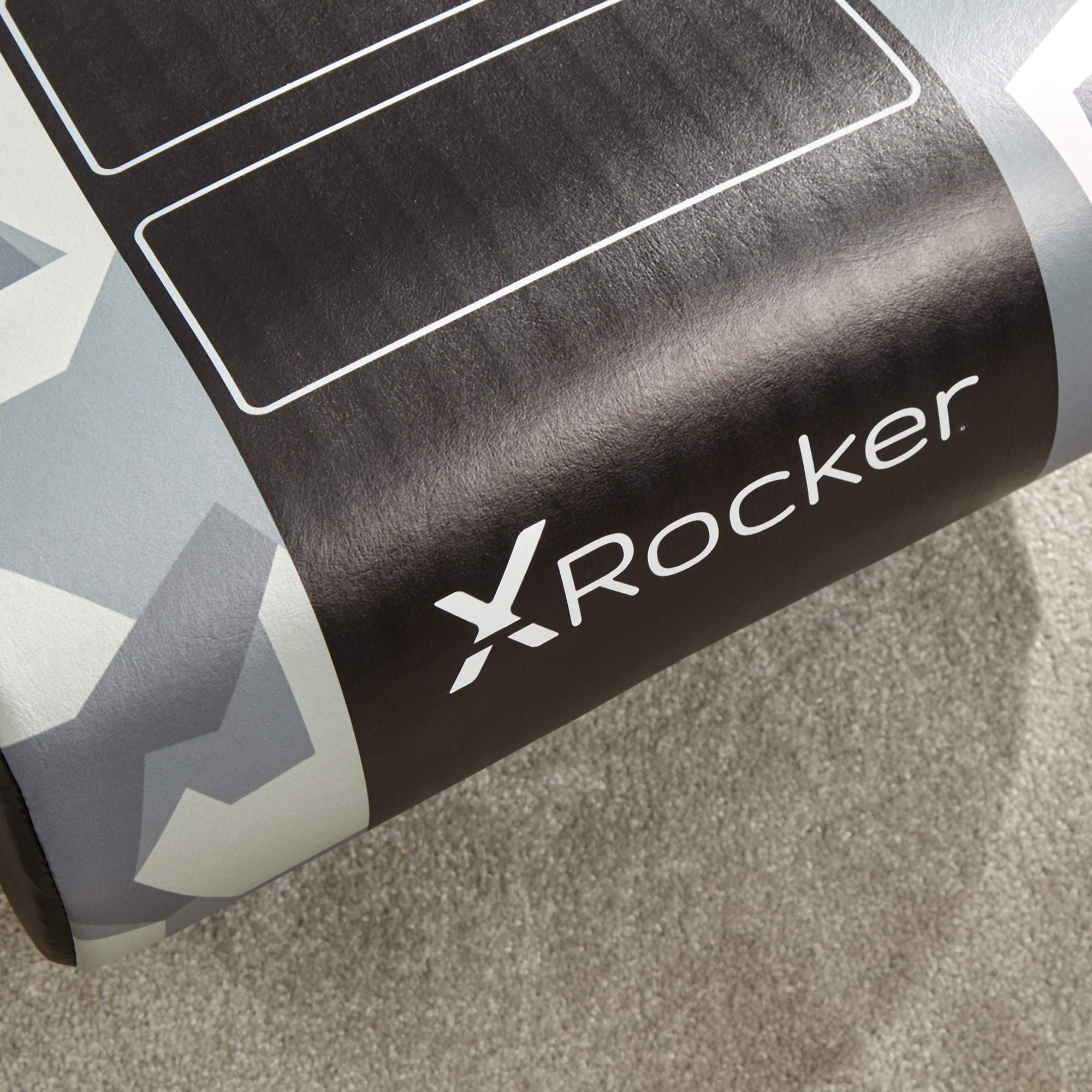 X-Rocker Video Rocker - Camo Grey