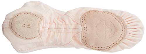 Wear Moi Vesta Stretch Canvas Ballet Slippers, Dark Pink, Size 37M EU/ 6 US (WMVESDPI37)