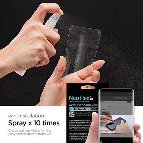 Spigen NeoFlex Screen Protector Designed for Samsung Galaxy S20 / S20 5G (2020) [2 Pack] - Case Friendly