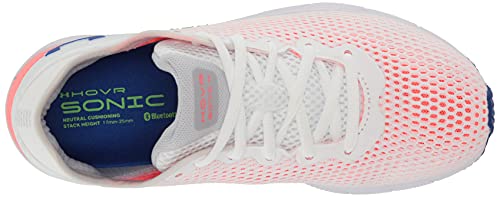 Under Armour Women's HOVR Sonic 4 Running Shoe, White (109)/Brilliance, 5.5