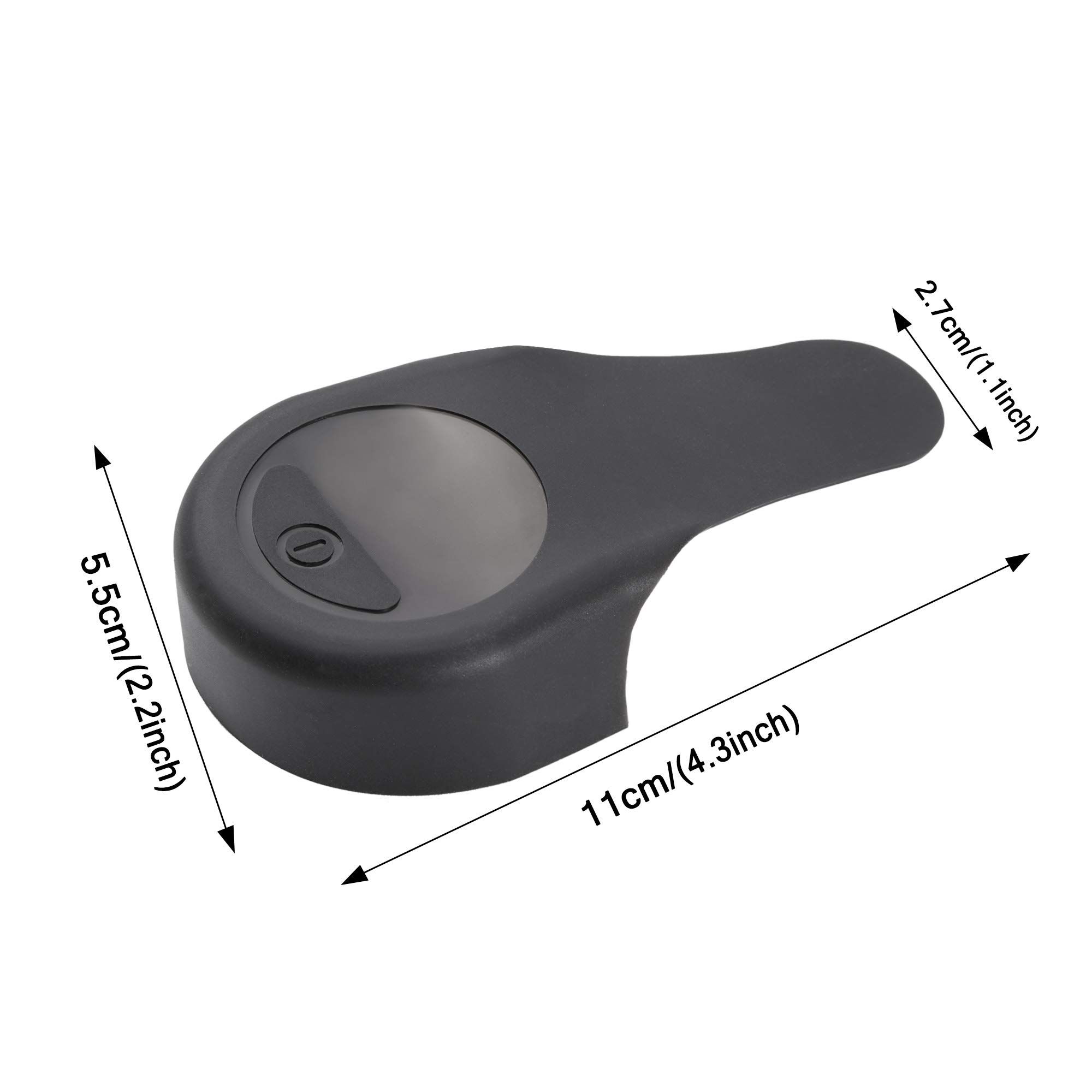 TOMALL Electric Scooter Waterproof Silicone Cover Dashboard Protective Case Red for Ninebot ES1 ES2 ES3 ES4 Protective Case Accessories Panel Circuit Board Cover