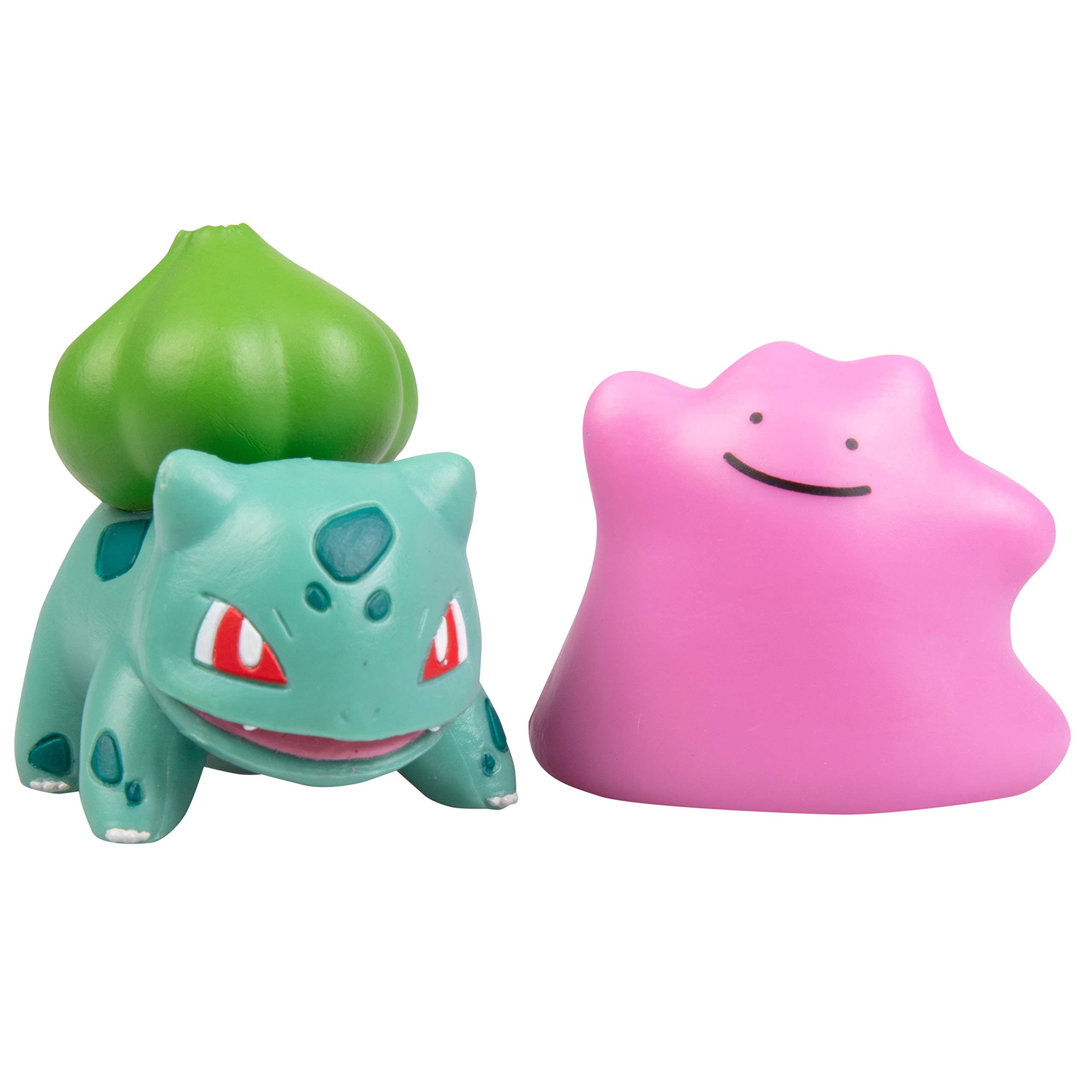 Pokémon Battle Figure Multi Pack Toy Set with Launching Action - Generation 1 - includes Ash, Pikachu, Eevee, Bulbasaur, Ditto & Zubat - 6 Pieces - Ages 4+