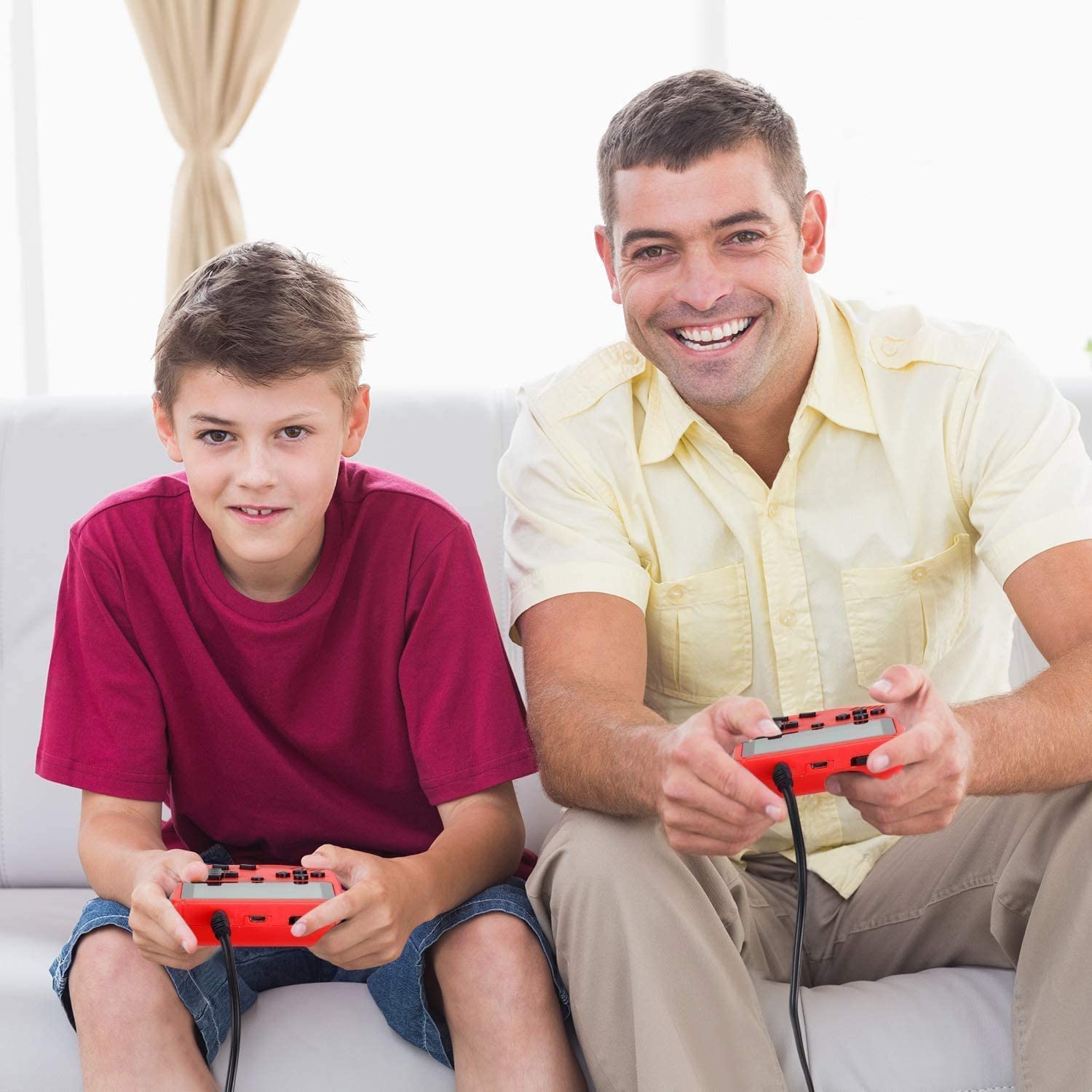 Retro Handheld Game Console, Retro Game Console with 500 Classical Games, 3.0-Inch Screen, Retro Handheld Games Support for Connecting TV & Two Players, Gifts for Kids & Adults