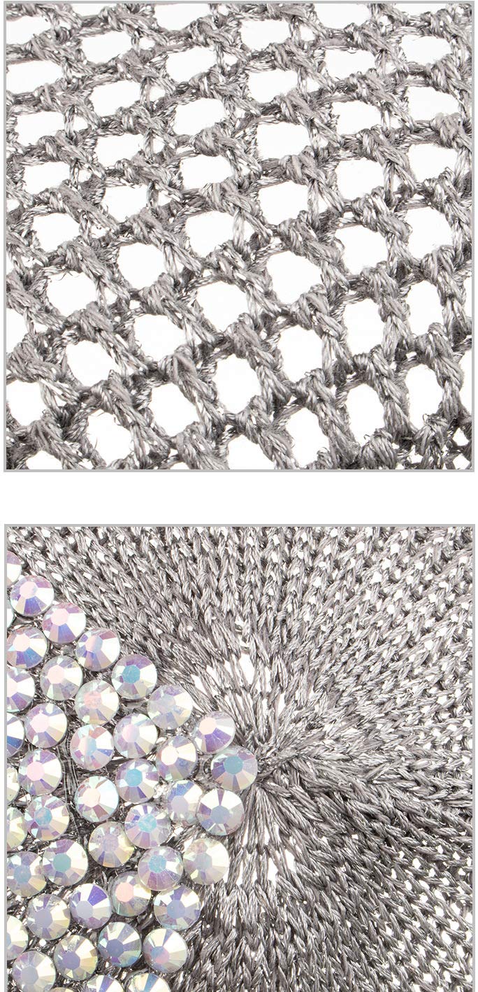 Women Men Studded Rhinestone Crystals Adjustable Ponytail Mesh Baseball Cap Shiny Bling Casual Sports Cap Breathable Sun Hat